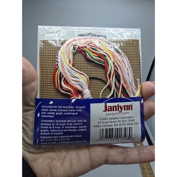 Janlynn | Office | Wizzers Crescent Santa Face Holiday Christmas Cross ...